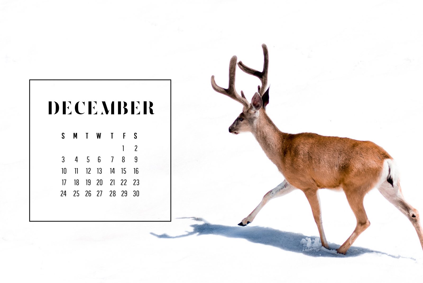 Free December Christmas Desktop Images
