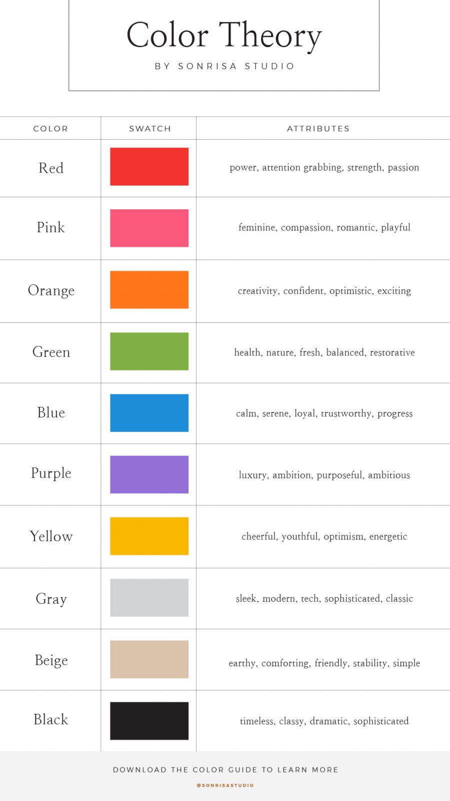 How to Create a Color Palette for Your Brand - sonrisastudio.com